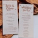 Retro Wedding Program Template, Wedding Program Retro, Wedding Program ...