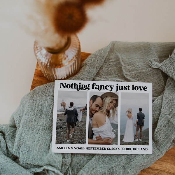 Nothing Fancy Just Love - Etsy