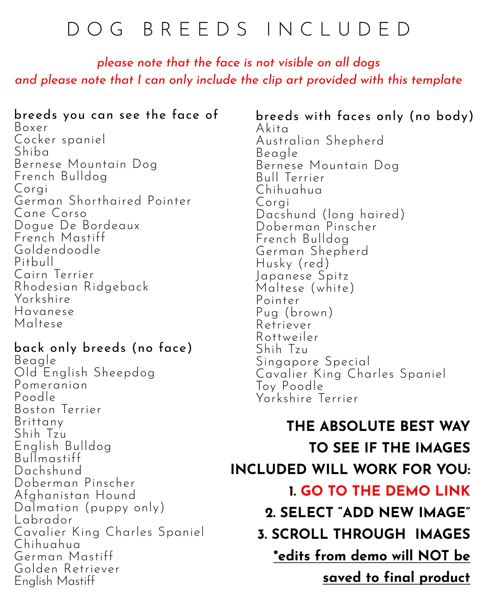 Fully Editable Dog Signature Drinks Sign Printable Signature - Etsy