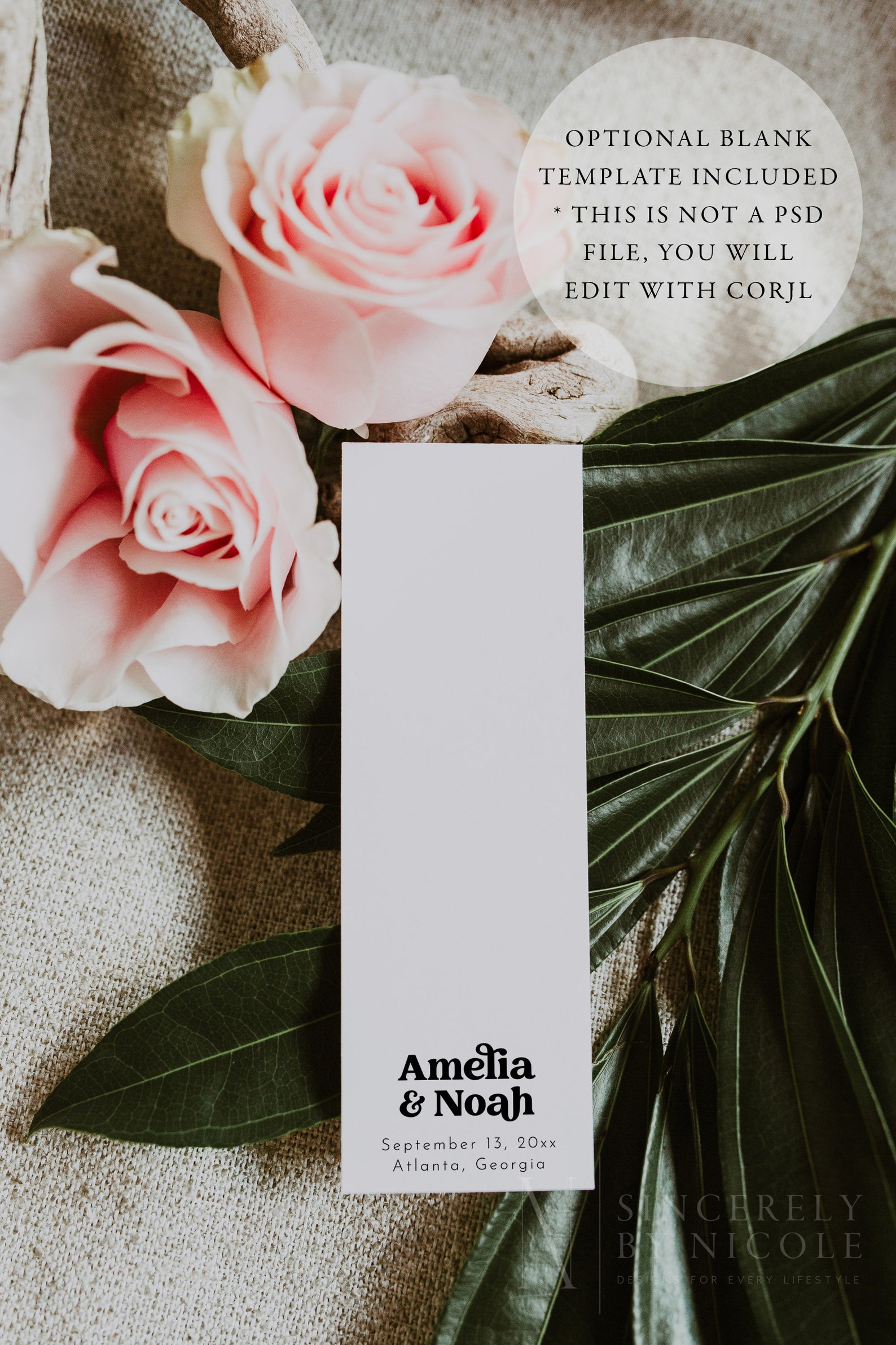 CORJL Photo Booth Template, Wedding Photo Booth Template, Editable ...