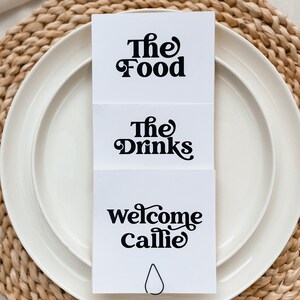 Wedding Menu Template, Layered Menu Template, Printable Menu Card ...