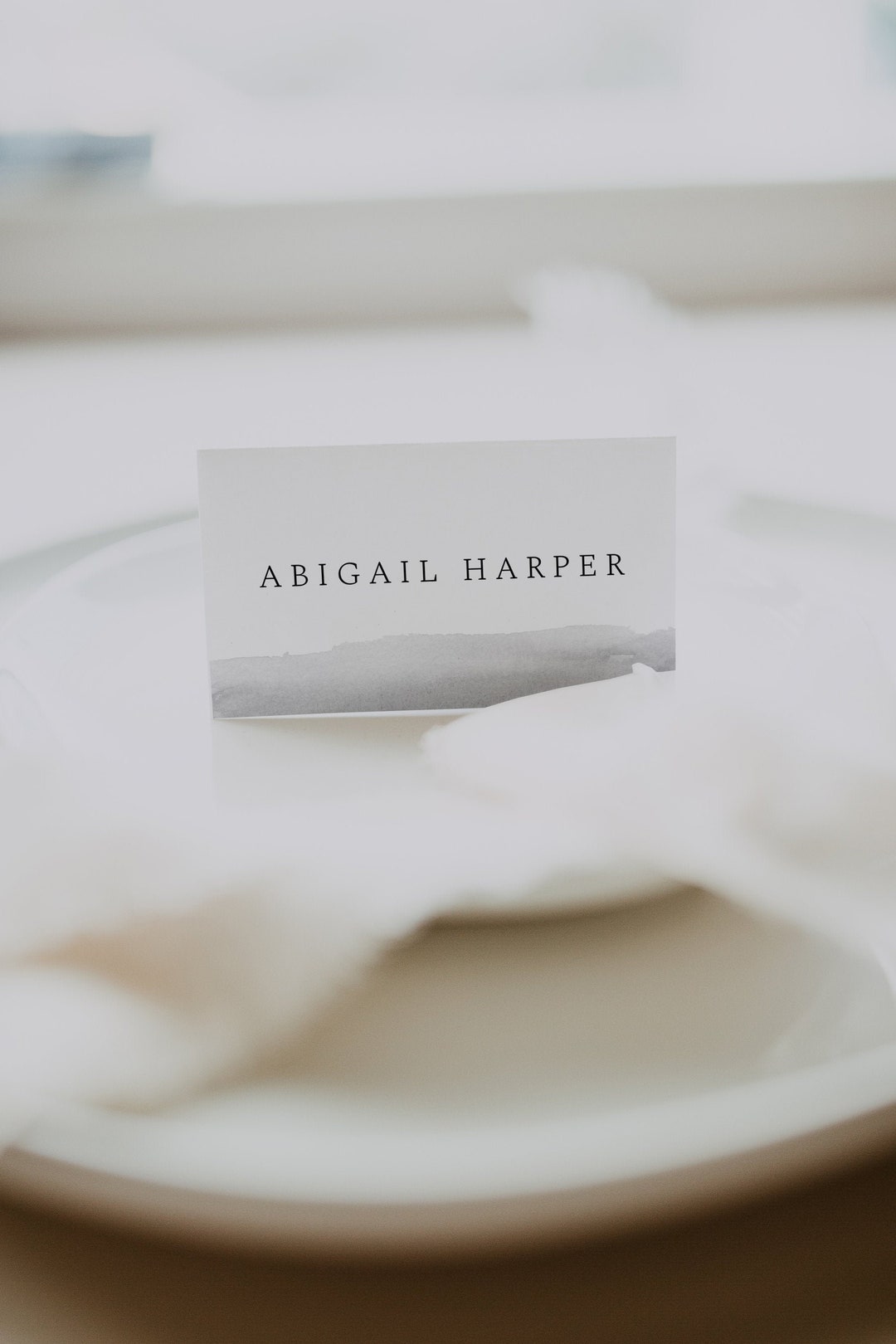 Editable Place Card Template, DIY Place Card Template, Editable ...