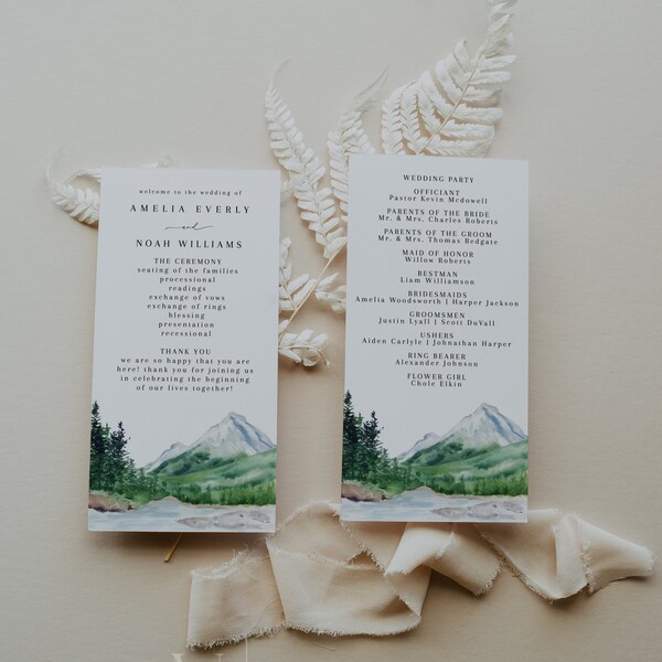 Mountain Wedding - Etsy