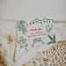 Hand Drawn Holiday Thank You Card Template, Holiday Thank You Card ...