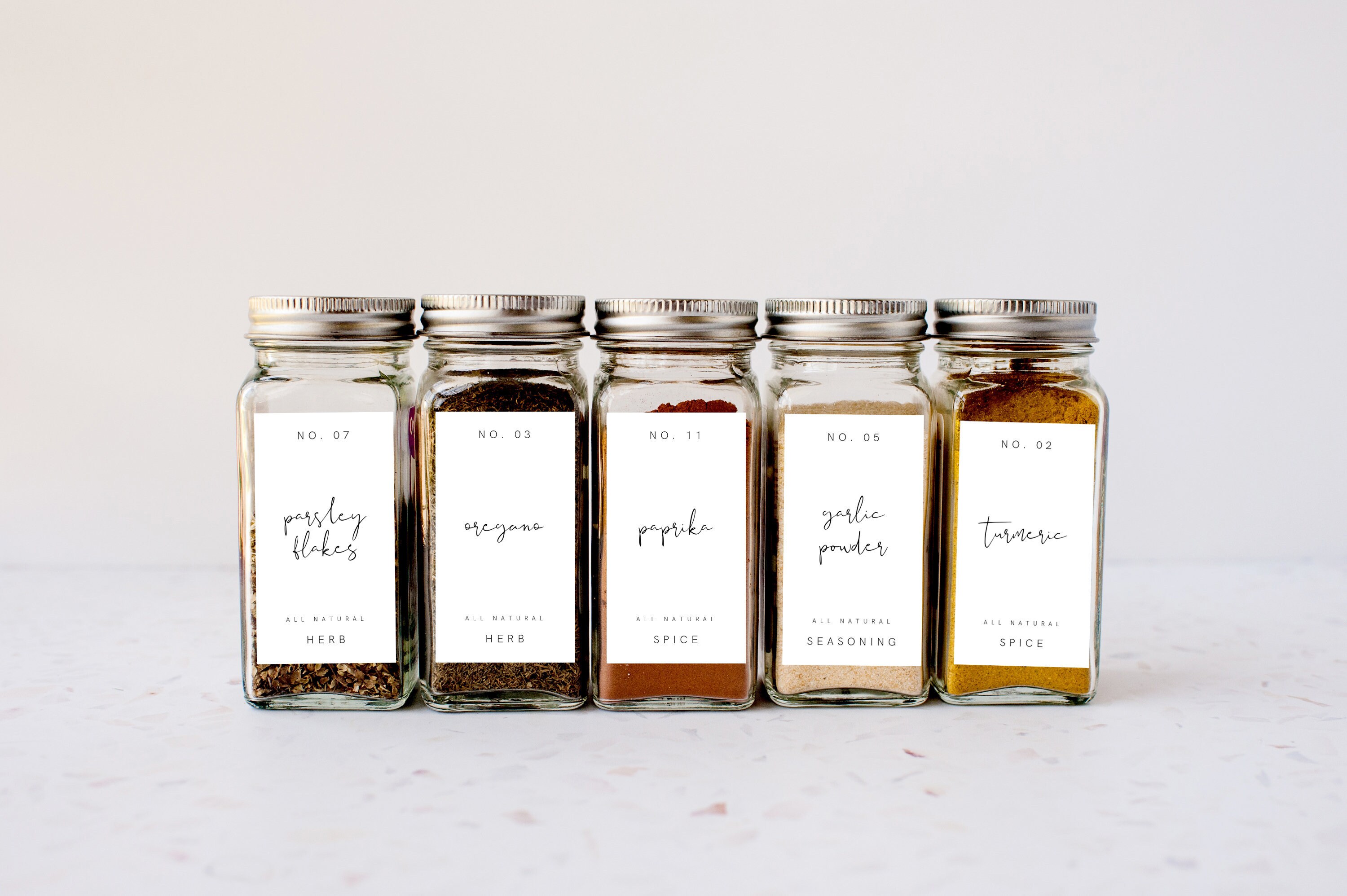 Editable Printable Modern Spice Labels DIY Printable Spice | Etsy Canada