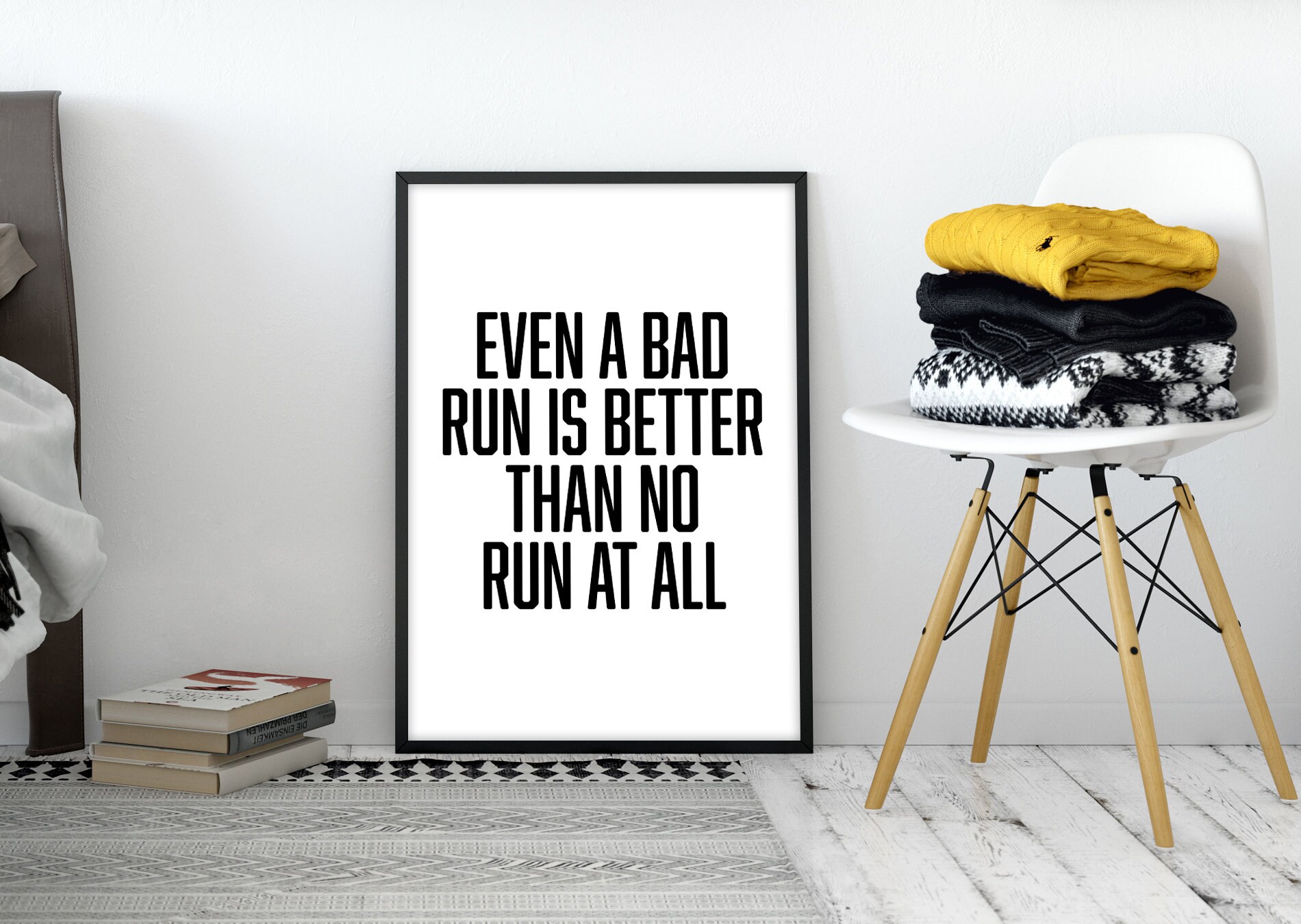 Even A Bad Run is Better Than No Run at All Running Quotes | Etsy