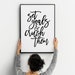 Set Goals and Crush Them Motivational Poster Inspirational - Etsy