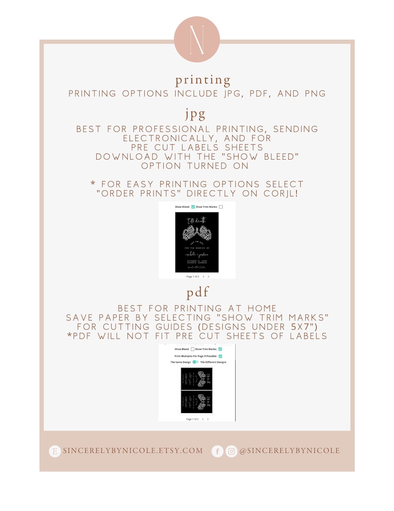 Gothic Wedding Program Template, Dark Moody Fall Wedding, Halloween ...