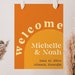 70's Welcome Sign Template, Retro Welcome Sign Editable Printable, 70's ...