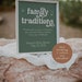 Family Traditions Sign and Card, Baby Shower Family Traditions Sign and ...
