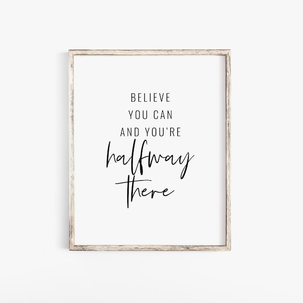 Youre Halfway There - Etsy