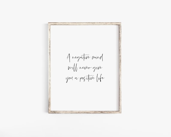 Prints inspirational wall decor home decor You make a happy life ...
