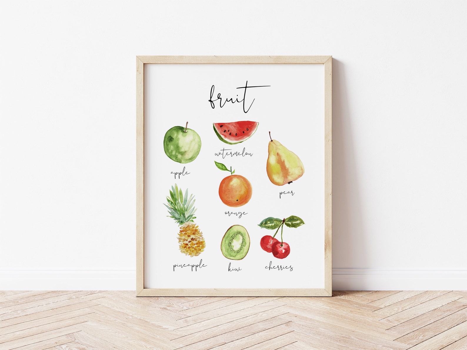 Printable Kitchen Wall Art Kitchen Watercolor Print - Etsy