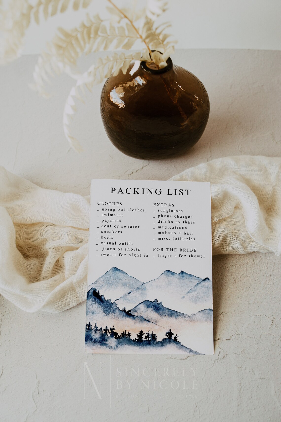 Birthday Weekend Packing List Template Girls Weekend Template - Etsy