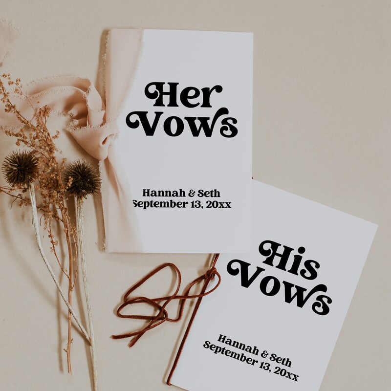 Her Vows - Etsy