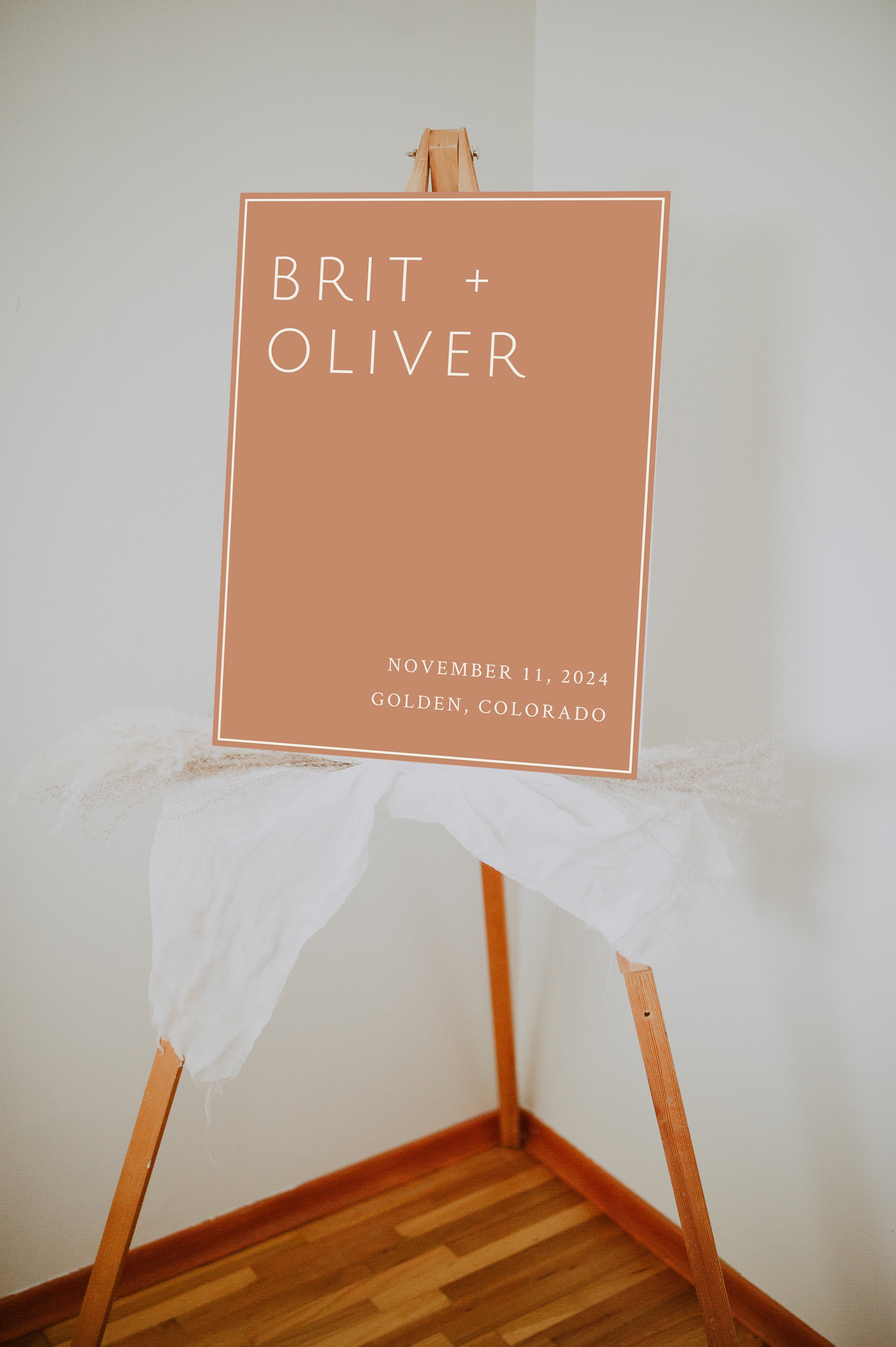 Burnt Orange Welcome Sign Printable Terracotta Wedding - Etsy Canada