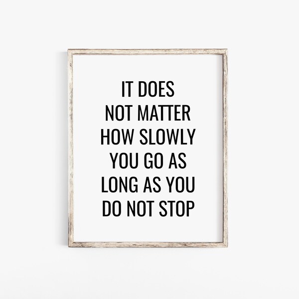 How Slowly You Go - Etsy