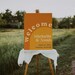 70's Welcome Sign Template, Retro Welcome Sign Editable Printable, 70's ...