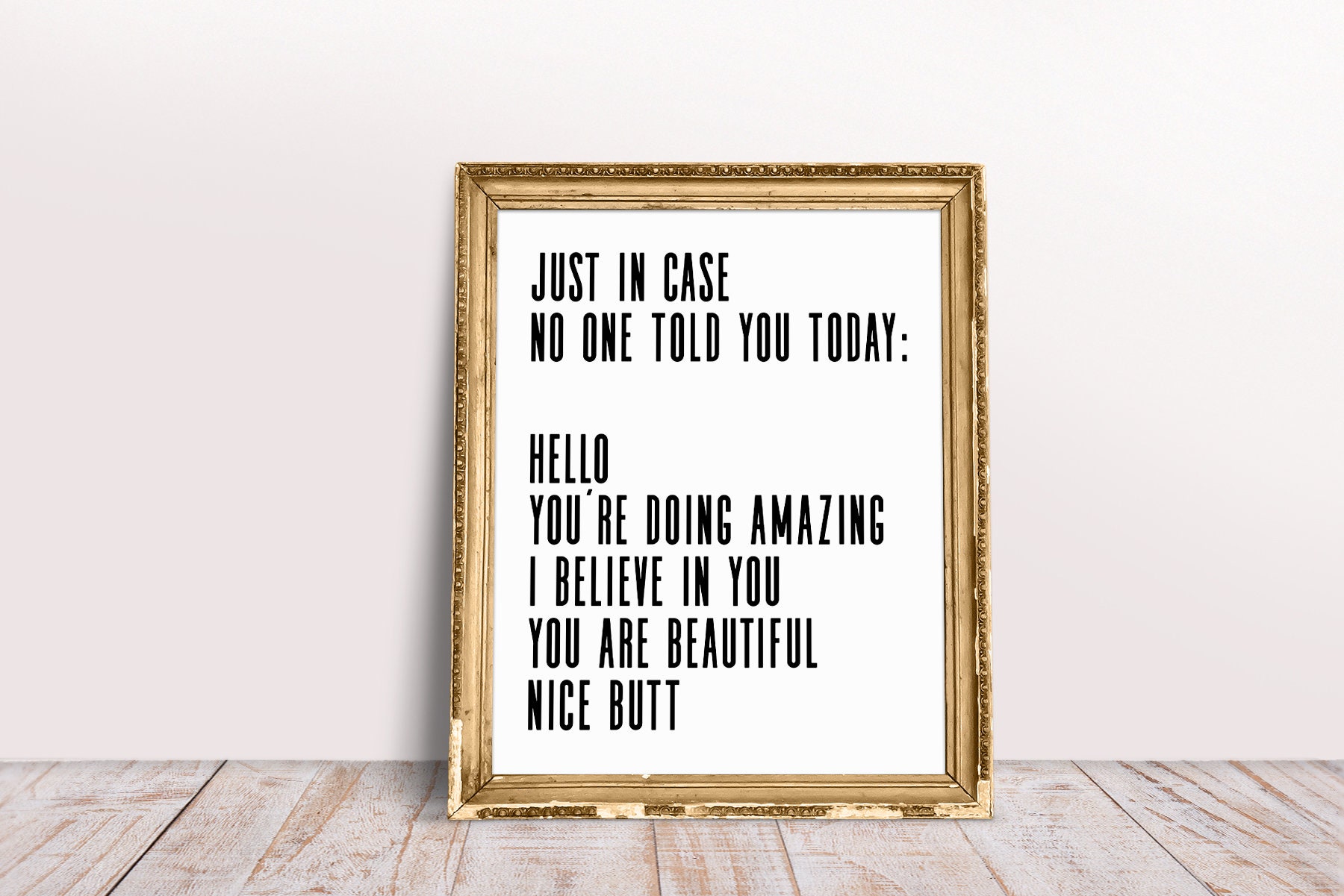 Funny Poster Funny Wall Art Typography Print Funny Wall - Etsy