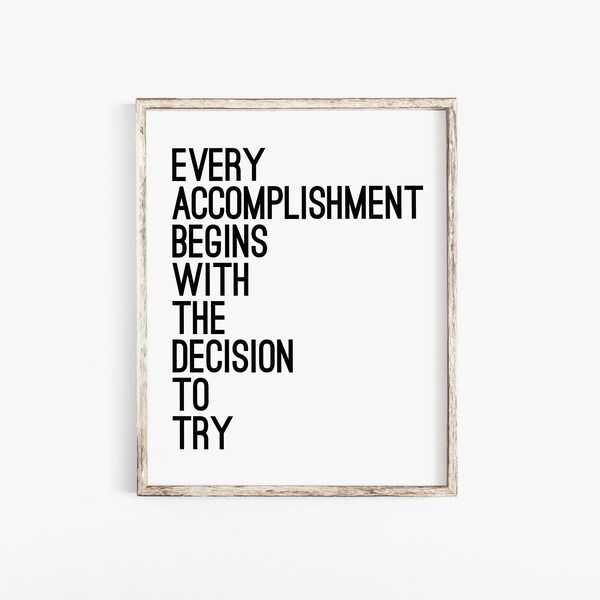 Motivational Poster - Etsy