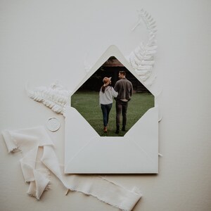 Photo Envelope Liner, Custom Envelope Liner With Picture, Printable ...