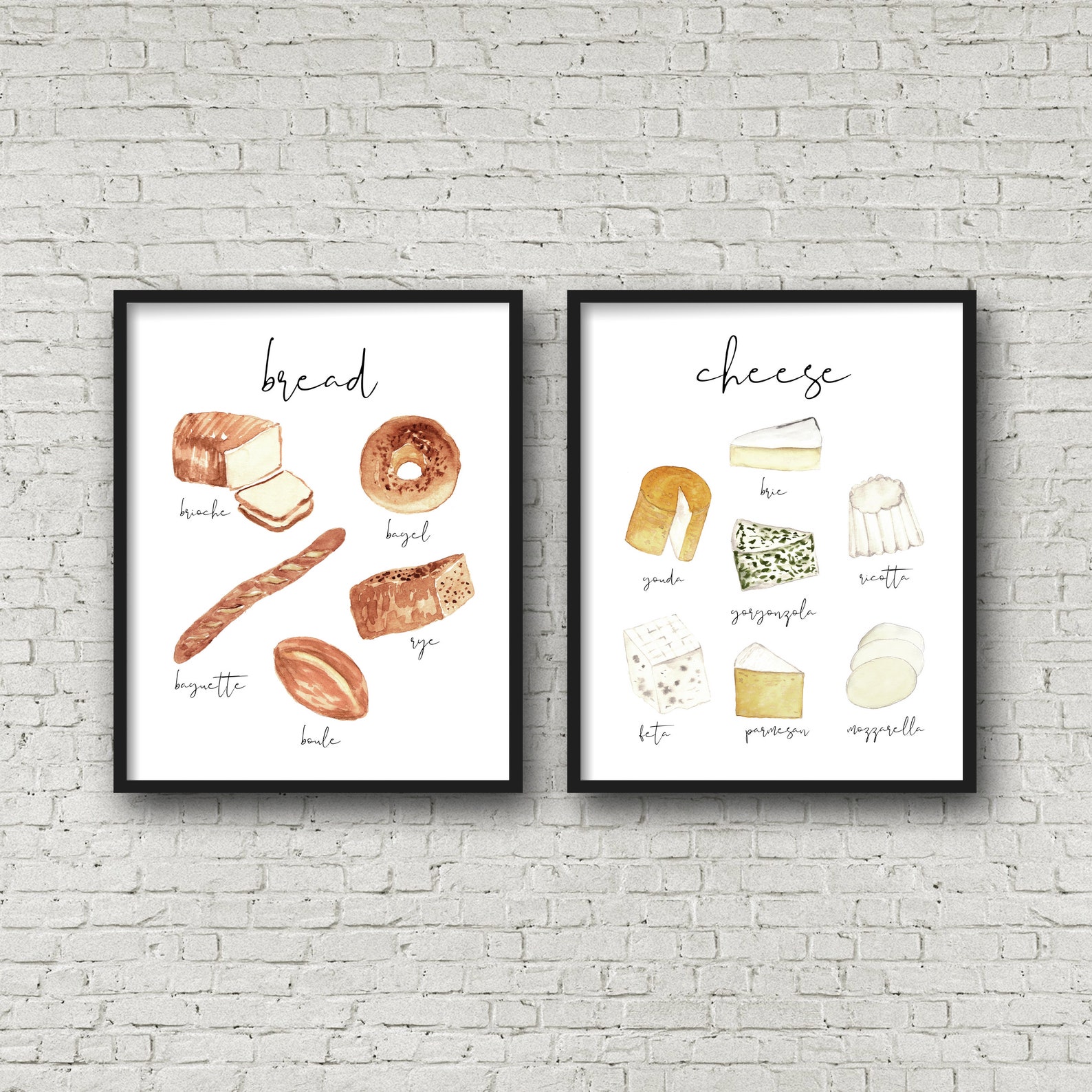 Printable Kitchen Decor Bread Wall Art Kitchen Wall Art - Etsy