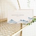 Mountain Place Cards, Mountain Wedding, Mountain Wedding Place Cards ...