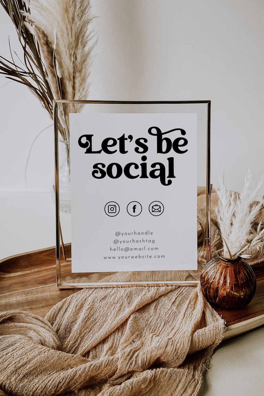 Social Media Business Sign, Social Media Sign, Social Media Sign ...
