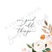 Printable Floral Quote, Floral Quote Print, Floral Print, Flower Quote ...