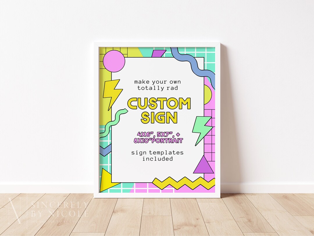 90s Party, 90s Party Decorations, 90s Bachelorette Party, 90s Party ...