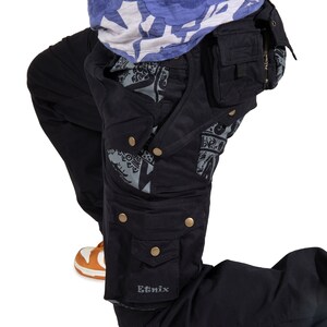 Cyberpunk Pants, Psy Trance Goa Clothing, Men Festival Pants ...