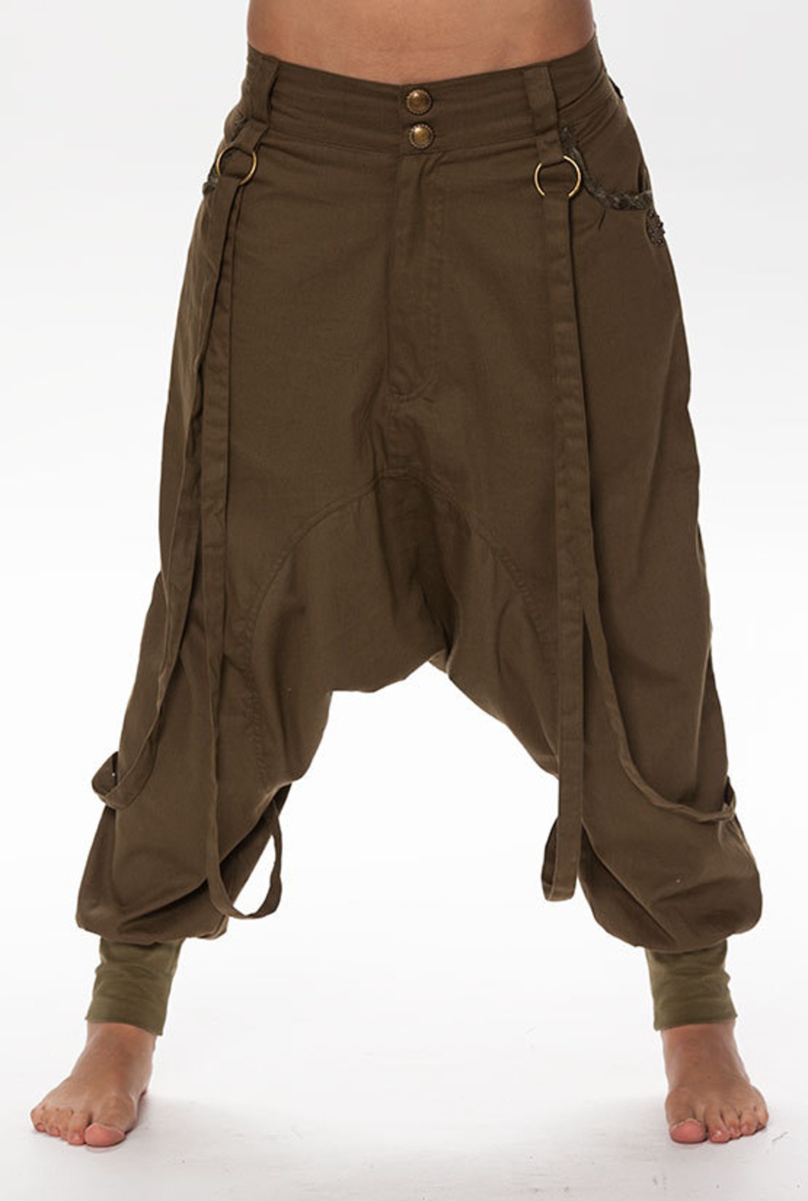 Frauen Hippie Hose Boho Kleidung Harem Hose Steampunk Hose | Etsy