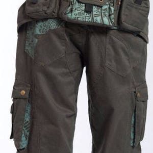 Cyberpunk Pants, Psy Trance Goa Clothing, Men Festival Pants ...