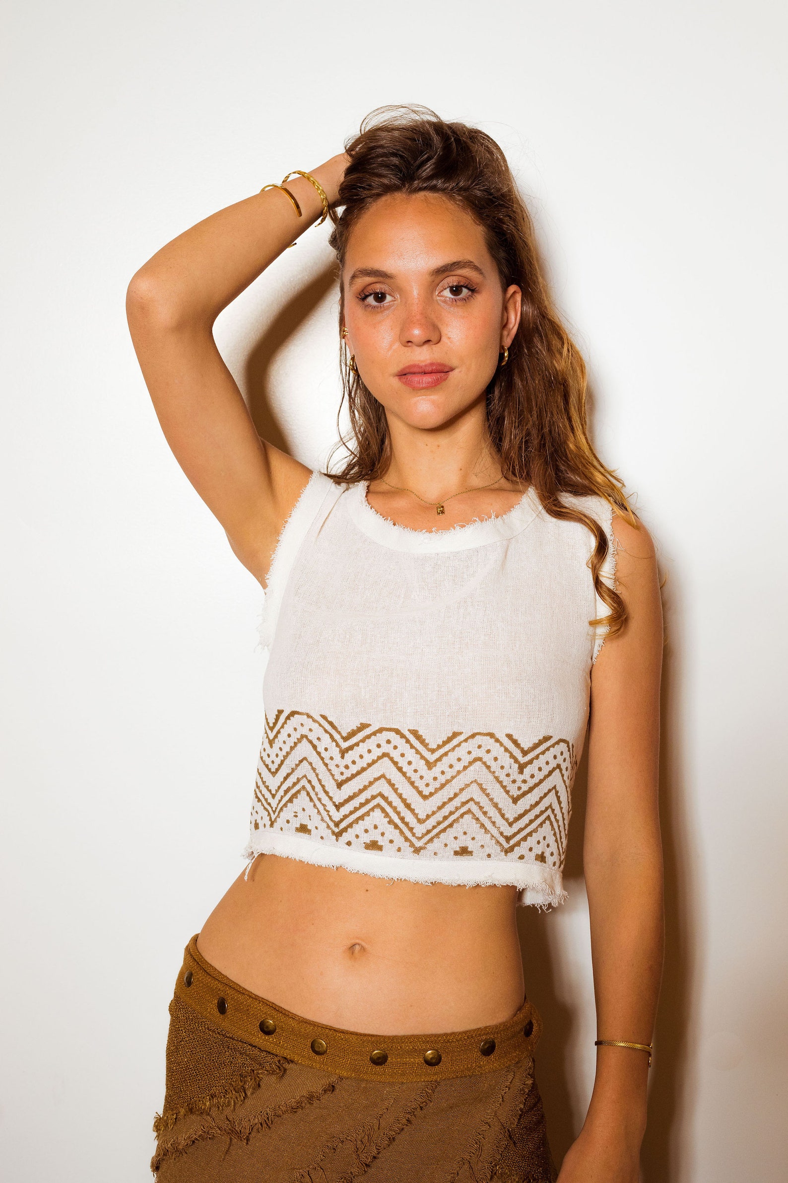 Boho Crop Top, Festival Top, Block Printed Top, Tribal Top, Ethnic ...