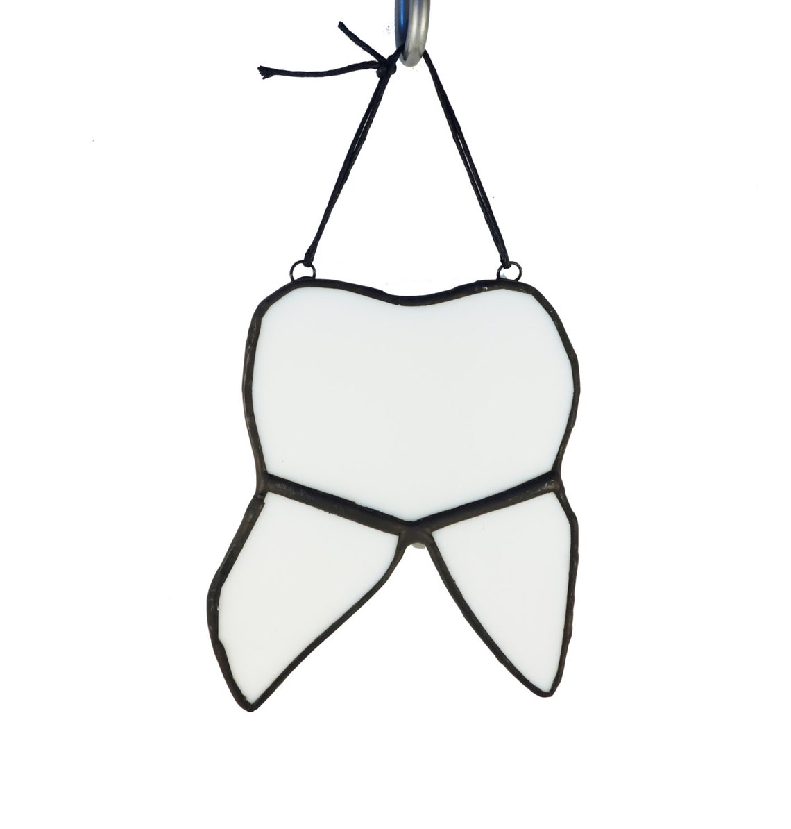 Tooth Sun Catcher Handmade Stained Glass Molar Made to - Etsy