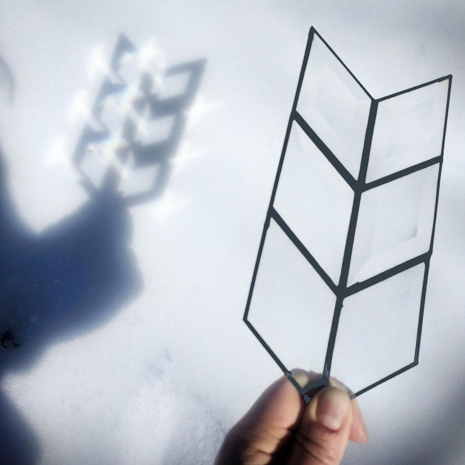 Rainbow Maker! Beveled Arrow Sun Catcher - Handmade Stained Glass Prism ...