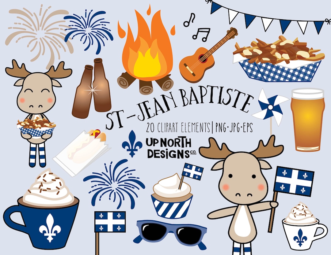 Fête De La St-jean Baptiste Illustrations Clipart Célébration Du 24 ...