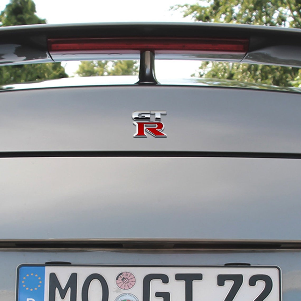Nissan GTR GT-R R35 R34 R33 R32 Rear Boot Badge Emblem 62892-JF00B UK ...