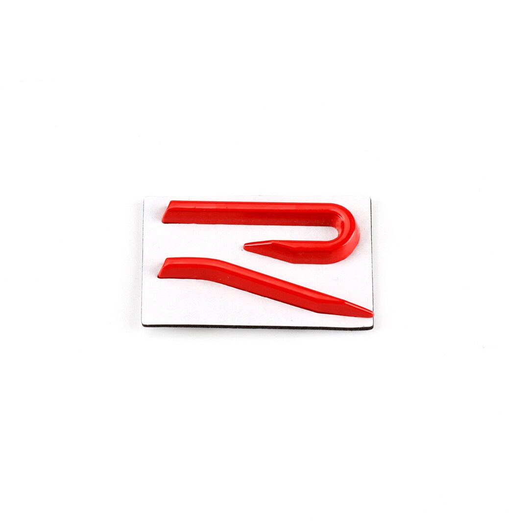 VW Red R Line Rear Badge Emblem Large Boot New UK Stock - Etsy