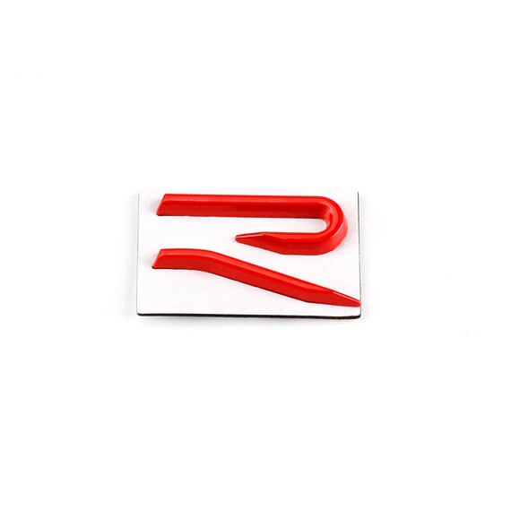 VW Red R Line Rear Badge Emblem New UK Stock | Etsy