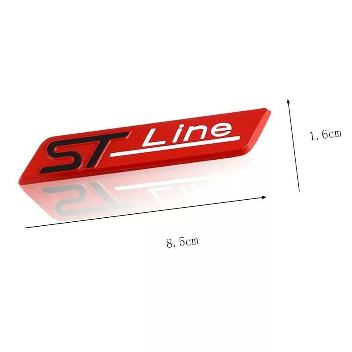 Ford St-line Badge Red Fiesta Focus ST F150 Custom Connect UK Stock ...