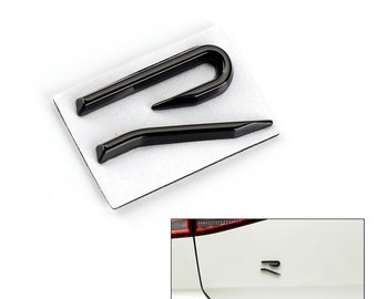 VW Black R Line Badge Emblem New UK Stock - Etsy