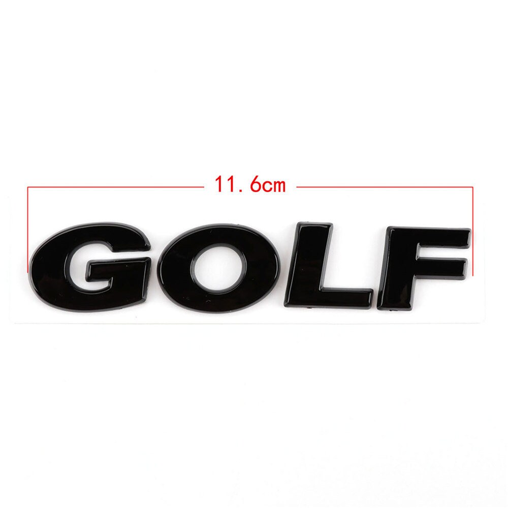 VW Golf Black Gloss Rear Badge Emblem New UK Stock - Etsy UK