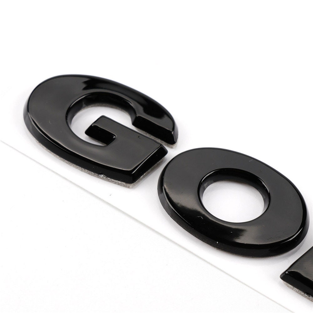 VW Golf Black Gloss Rear Badge Emblem New UK Stock - Etsy UK