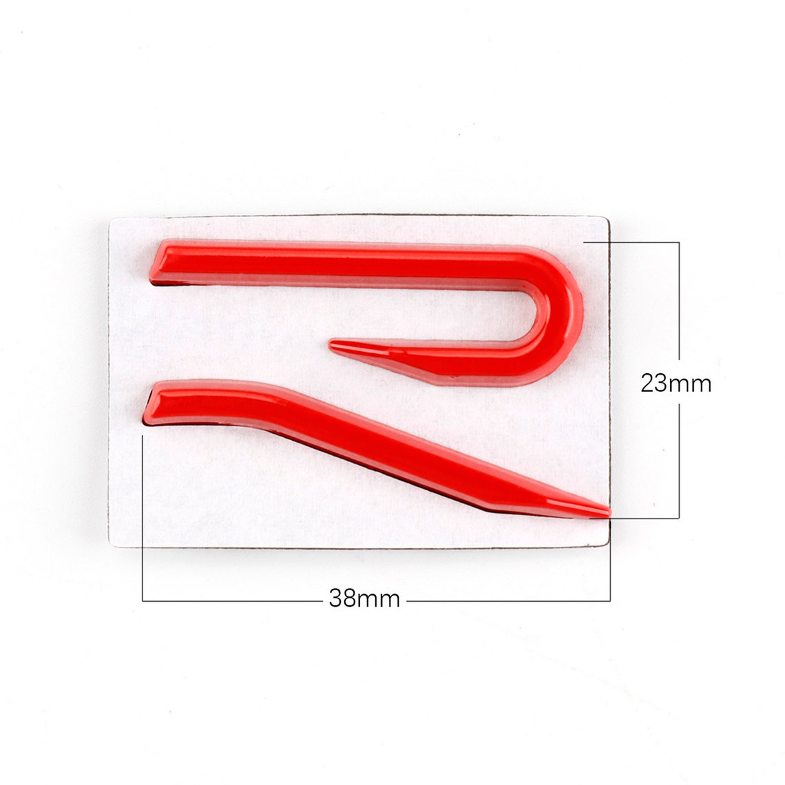 VW Red R Line Rear Badge Emblem New UK Stock - Etsy