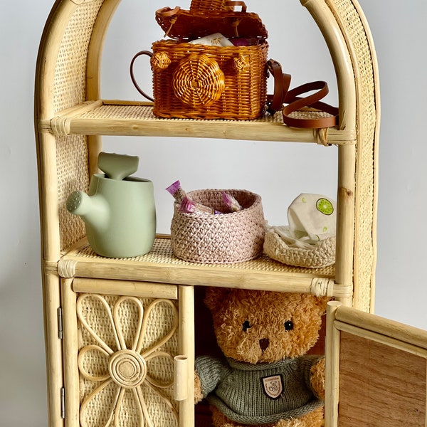 Rattan Shelf - Etsy
