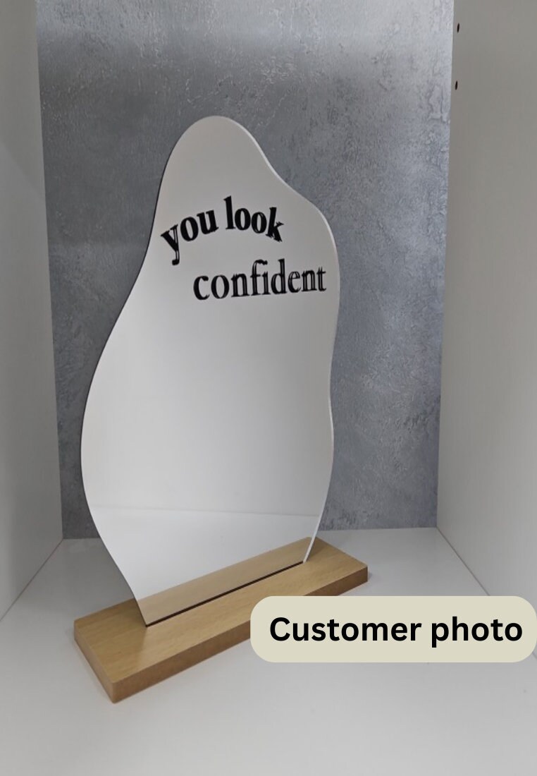 Irregular Shape Mirror, Desk Vanity Top Mirror, Decorative Mirror ...