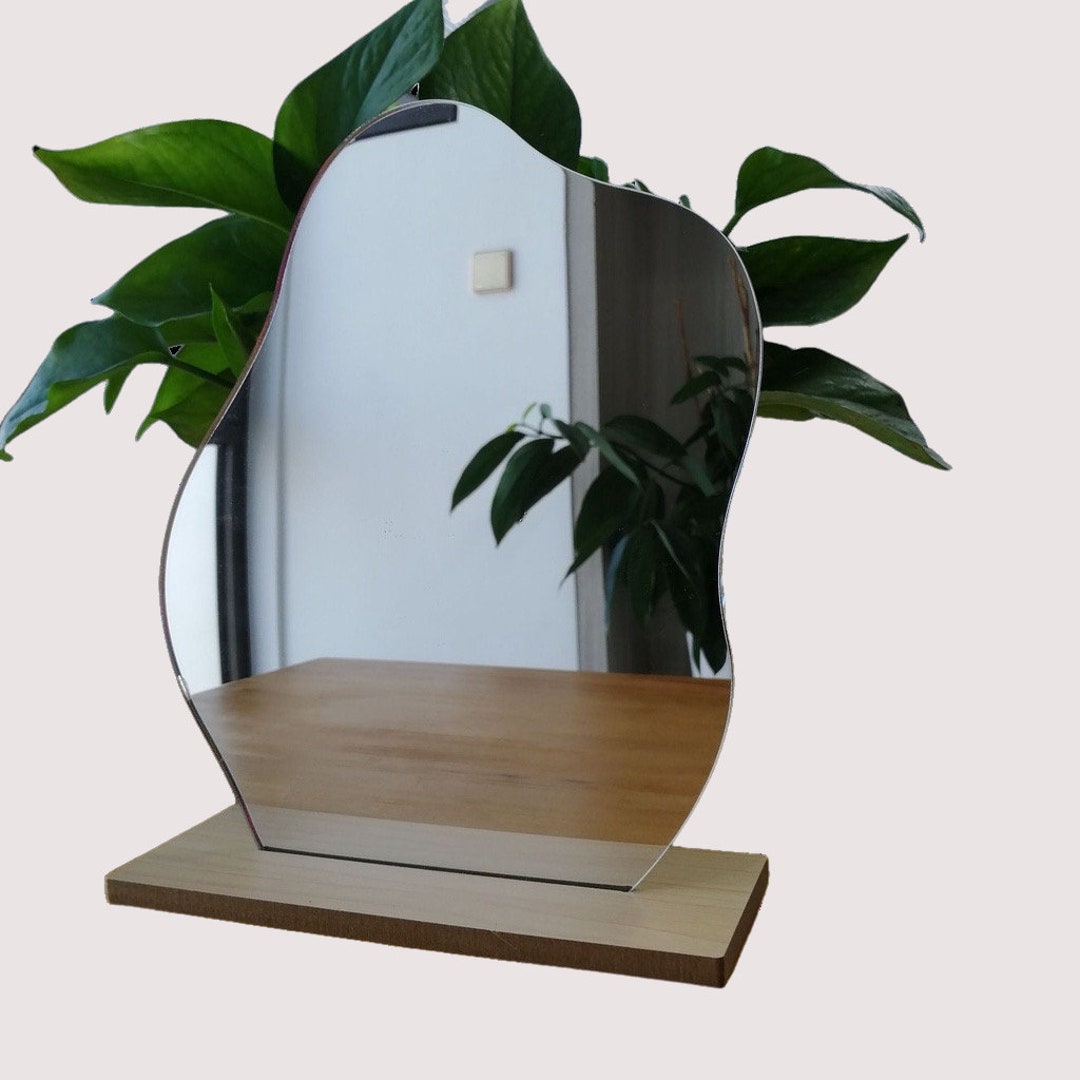 Irregular Shape Mirror, Desk Vanity Top Mirror, Decorative Mirror ...