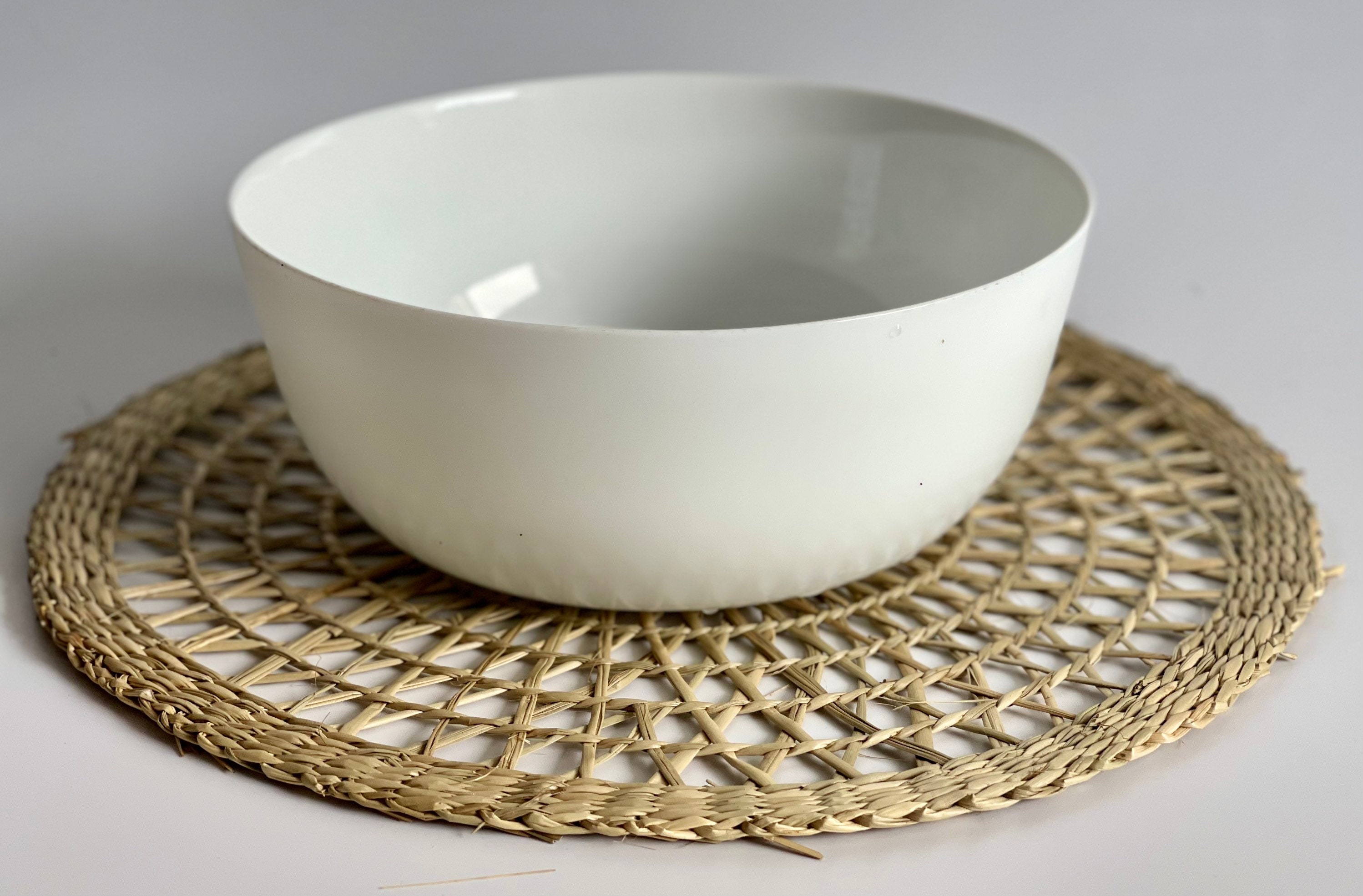 Stylish Woven Seagrass Placemat, Modern Bohemian Placemats for Dining ...