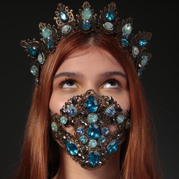 Crystal Mask - Etsy